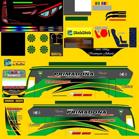 11 Livery Bussid Luragung Lengkap Dan Terbaru
