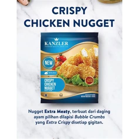 Jual Kanzler Chicken Nuget 450gr Frozen Shopee Indonesia