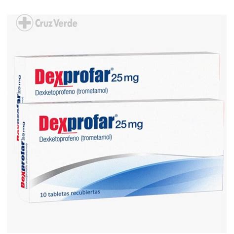 Dexprofar 25mg 10 Tableta 11 Cruz Verde