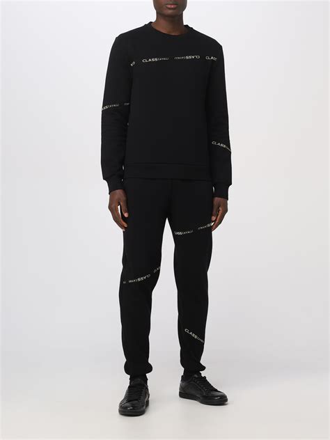Class Roberto Cavalli Sweatshirt Men Black Pxt66a Cf010 Gigliocom