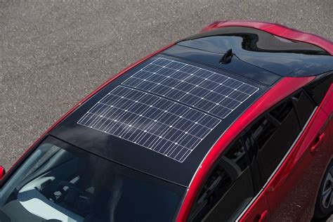 Now Thats A Sunroof Toyota Prius Prime Features Panasonic Built Solar