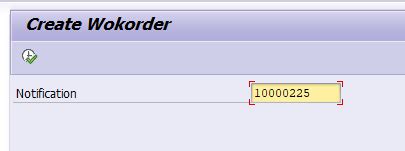 Crate Workorder For The PM QM Notification By Usin SAP Community
