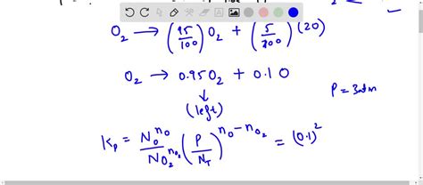 Solved Calculate The Temperature At Which 5 Of Diatomic Oxygen O2 Is Converted Into