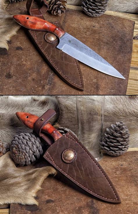 Нож Say из стали 9ХФ Knife Leather Knife Making