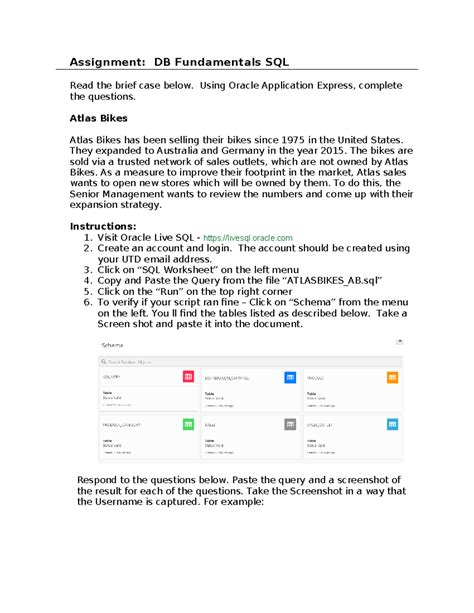 Practice Sql Assignment Assignment Db Fundamentals Sql Read The