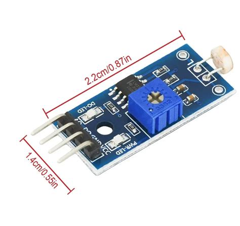 Photosensitive Sensor Module 3 3 5V 4 Pin Detection