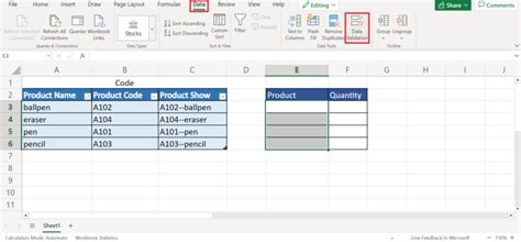How To Do Product Codes In Excel Sheetaki