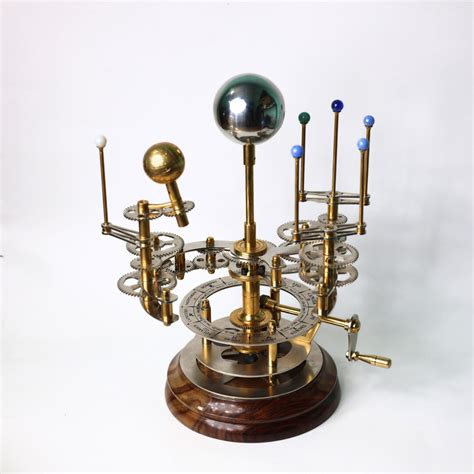 French Decor Orrery Functional Model Of Solar System 17 Earth And Moon Etsy