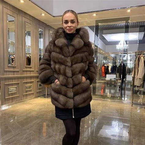 Купить шубу в Москве On Instagram “Шуба из русского соболя от