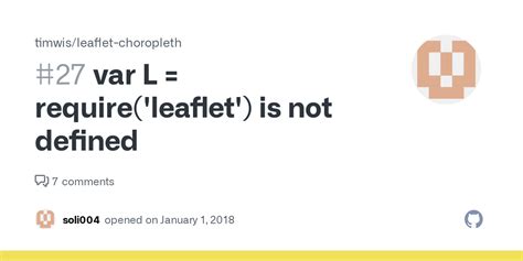 Var L Requireleaflet Is Not Defined · Issue 27 · Timwisleaflet