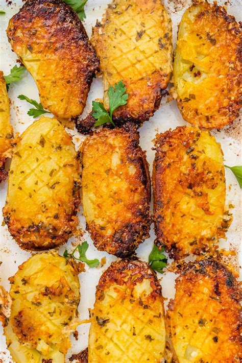 Parmesan Crusted Potatoes Recipe Parmesan Crusted Potatoes