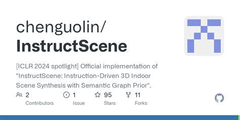 GitHub Chenguolin InstructScene ICLR Spotlight Official Implementation Of