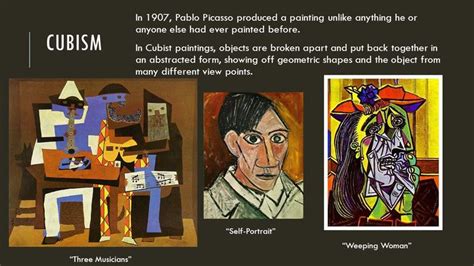 Pablo Picasso Born In Spain Ppt Download Cubist Paintings Picasso