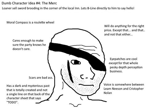 Dumb Character Idea 4 The Merc Scrolller