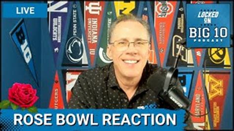 Live Postgame Reaction To Michigan Vs Alabama Rose Bowl College
