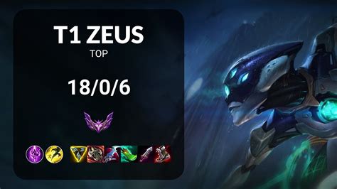 T1 Zeus Camille Vs Aatrox TOP KR Patch 14 14 YouTube