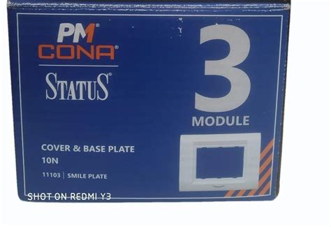 3 Module Plate At ₹ 46piece Noida Id 2852445803430