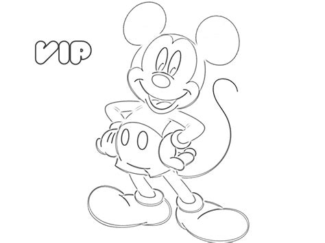 41 Vybarvování Mickey Mouse Volný Tisk Pro Děti