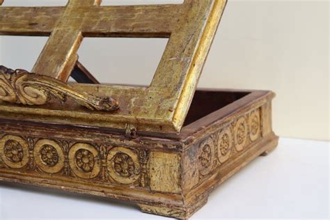 Library Lectern Gilt Wood 18th Century Catawiki