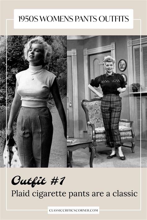 1950s Womens Pants Outfits 7 Chic Vintage Styles Classic Critics