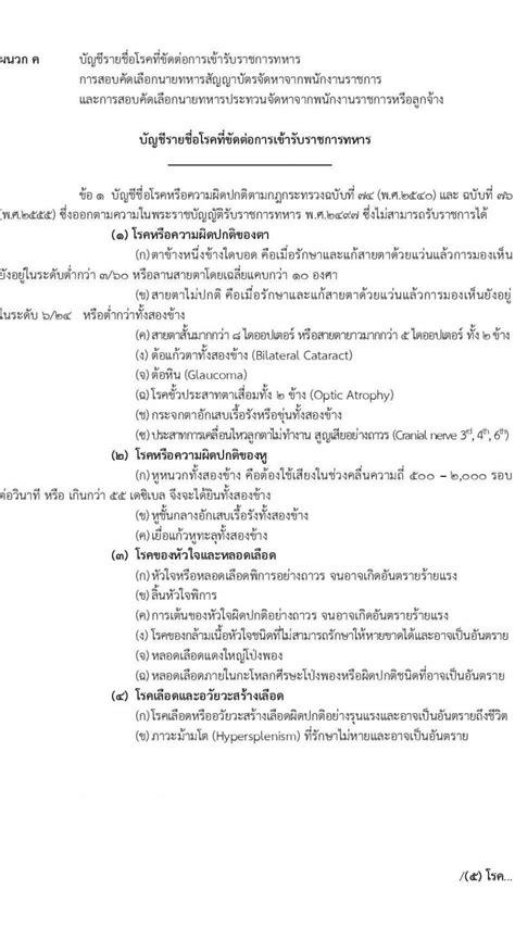กองทัพไทย เปิดสอบบรรจุข้าราชการ 45 อัตรา