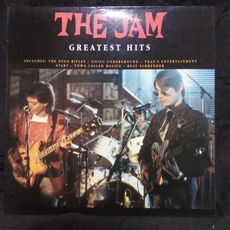 【やや傷や汚れあり】the Jam ザ・ジャム 「greatest Hits・グレイテスト・ヒッツ」 Lpレコード ロックの落札情報詳細