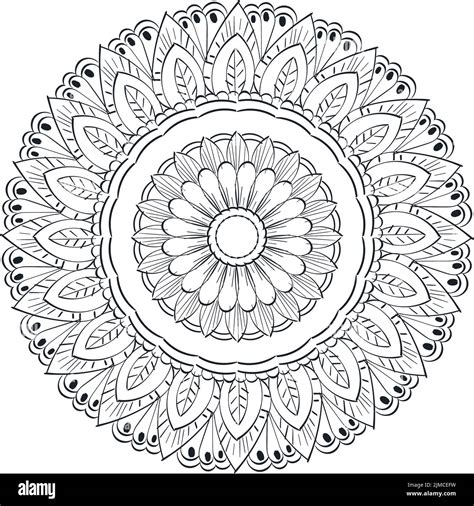 Easy Flower Mandala Designs