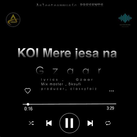 Koi Mere Jaisa Na Single” álbum De Gzaar And Classyfaiz En Apple Music