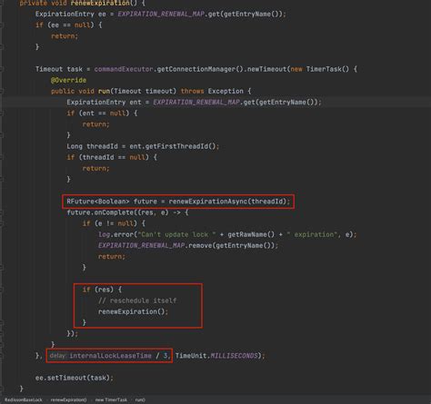 Java Redisson 分布式锁源码 02：看门狗 小航的技术笔记 Segmentfault 思否