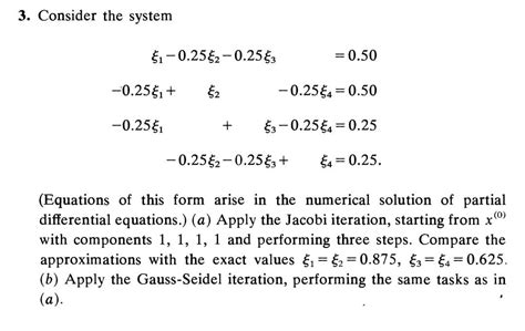 Solved 3 Consider The System