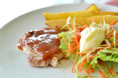 Premium Photo Grilled Pork