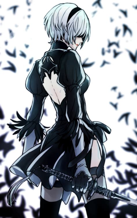 Yorha No2 Type B Nier Automata Mobile Wallpaper By Kuro