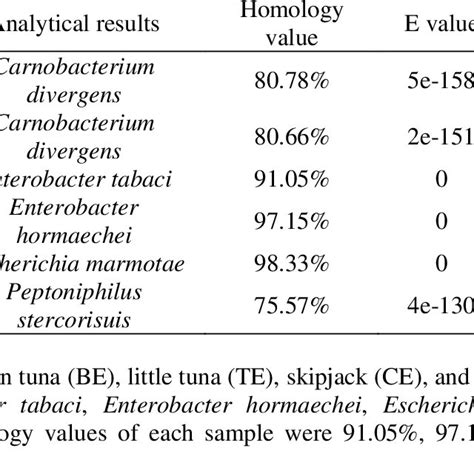Species Identification With Blast Analysis Download Scientific Diagram