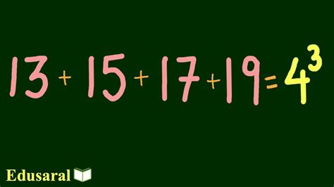Some Interesting Patterns In Cubes Cubes And Cube Roots Ch 721a