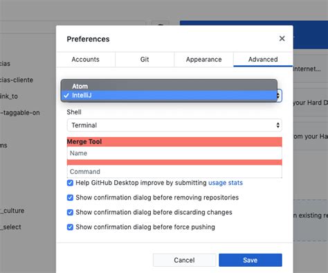 Add Support For IntelliJ IDEA As An Editor Issue 8398 Desktop