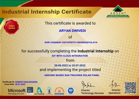 Aryan Dwivedi On Linkedin Iotintegration Industrialinternship