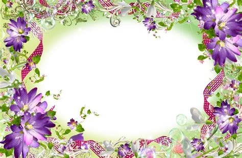 Flower Frame Png Psd Vector Free Download A6b En 2024 Flores