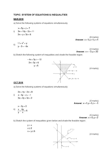 chapter 3 system of equations and system of inequalities topic
