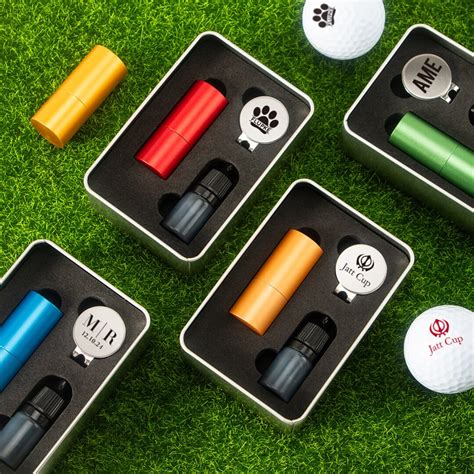 Personalized Golf Gift Custom Golf Stamp Set Golf Ball Stamp Custom Personalized Ball Stamp