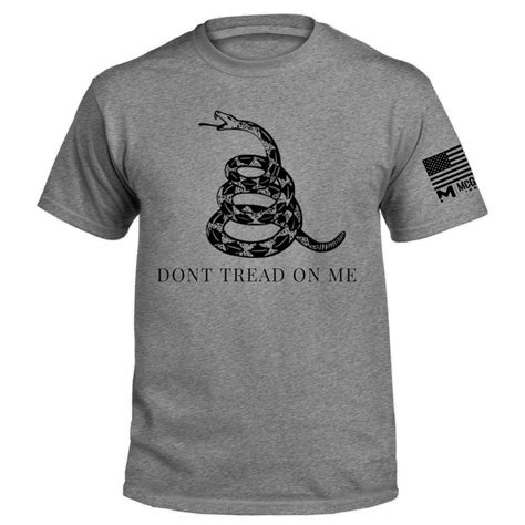 Dont Tread On Me Graphic T Shirt Gadsden Flag T Shirt Mcguire Army Navy