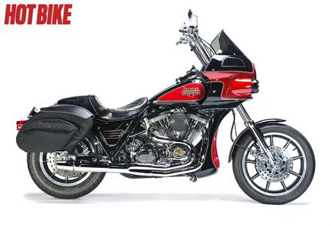Sport Bagger Extraordinaire 1992 Harley Davidson Fxrs Hot Bike Magazine