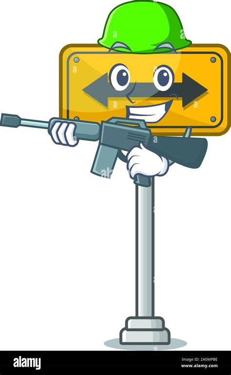 Army Pass On Either Side Isolated Cartoon Stock Vector Image And Art Alamy