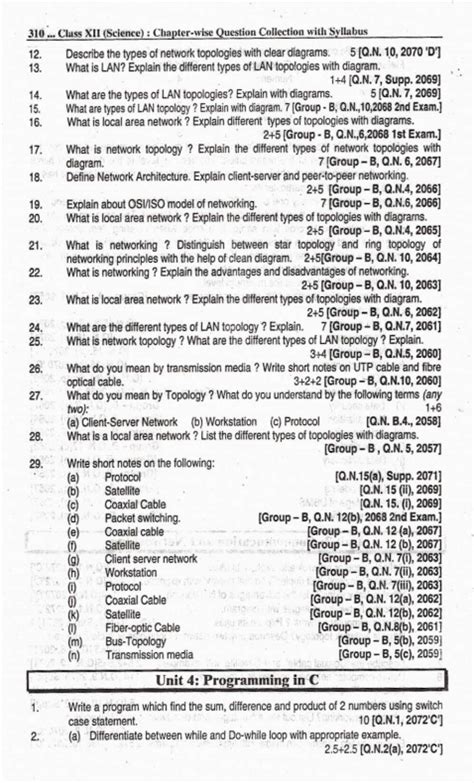 NEB Class Computer Science Past Year Question Collection Nepali Educate Nepali Educate