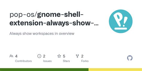 Github Pop Osgnome Shell Extension Always Show Workspaces Always Show Workspaces In Overview