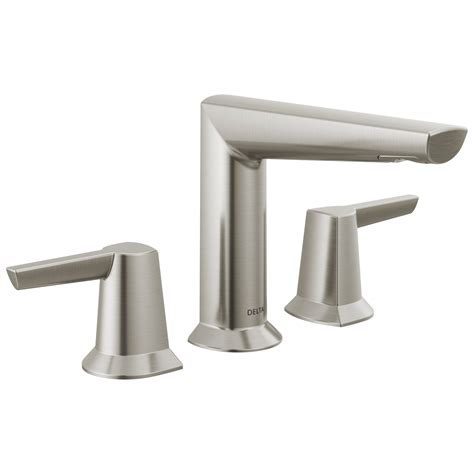 Two Handle Widespread Bathroom Faucet Recertified In Lumicoat