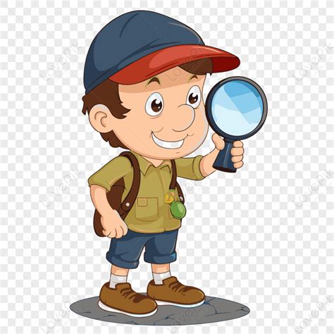 돋보기 클립 아트