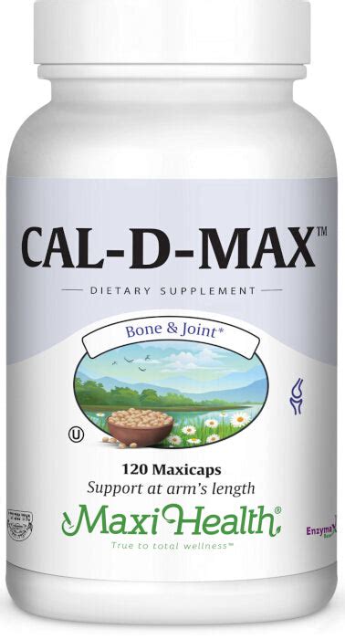Cal D Max 120 Caps Maxi Health