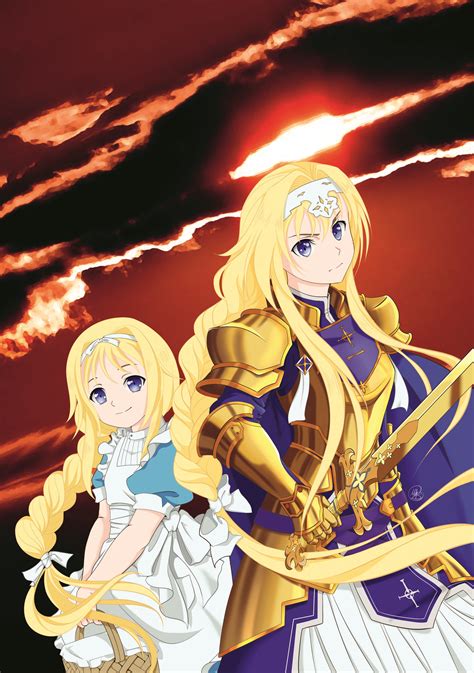 Artstation Sword Art Online Alicization Alice Zuberg