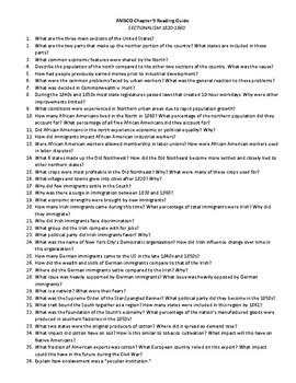 AMSCO Chapter Reading Guide Edition By Kristin Hill TPT