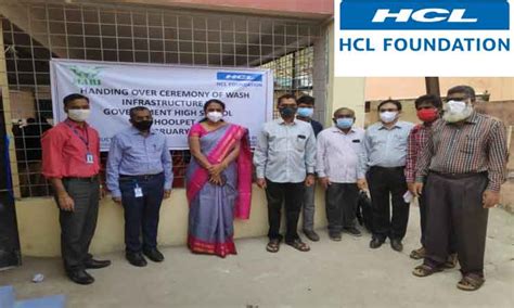 Hcl Foundation Has Constructed And Renovated Wash Infrastructure In 10 Government Schools In